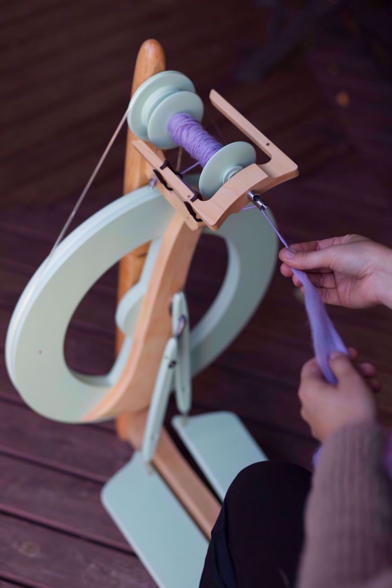 Ægbækgaard - Uldtrolden. Kromski Fantasia spinderok