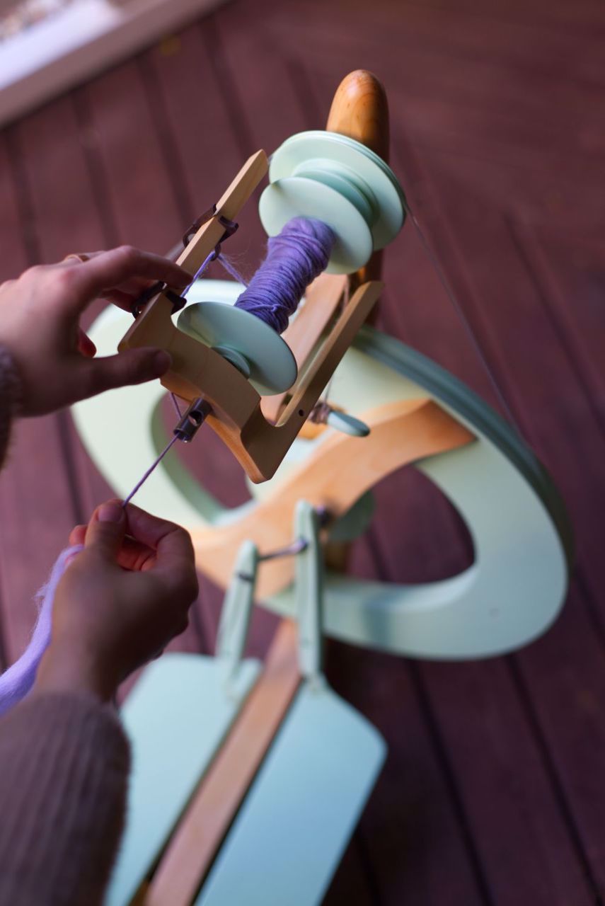 Ægbækgaard - Uldtrolden. Kromski Fantasia spinderok